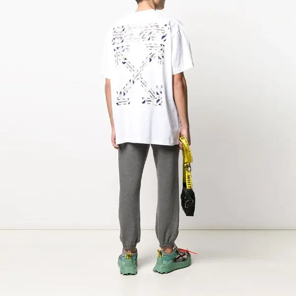 Off-White Ss20 Arrows Logo Print Oversized T-shirt - White