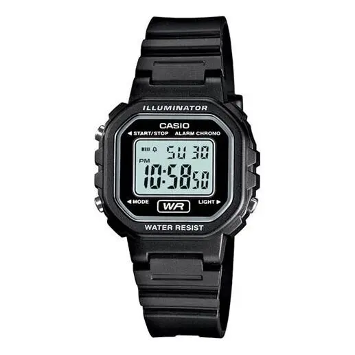 Casio Digital Quartz Watch With Strap - Black