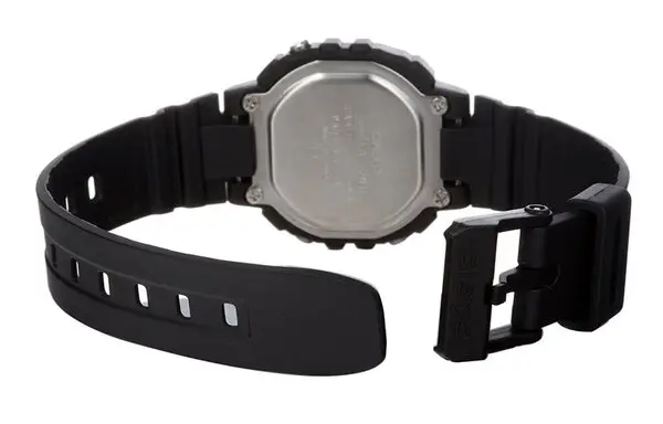 Casio Digital Quartz Watch With Strap - Black