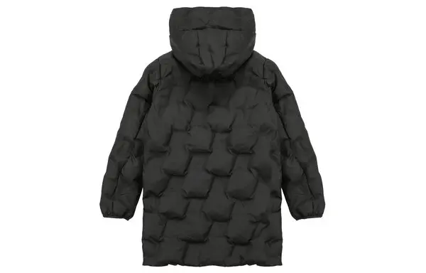 NEW BALANCE Long Down Puffer Jacket - Black
