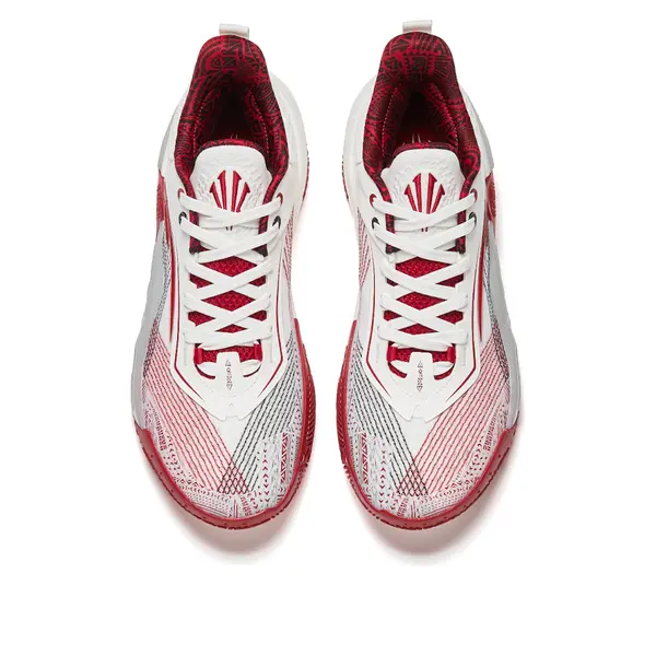 ANTA Kai 1 Speed 'father And Son' Sneakers - White/red/grey