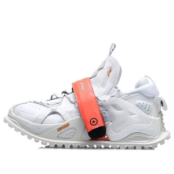 LI-NING Titan Halo Paris Fashion Week Sneakers - White/orange