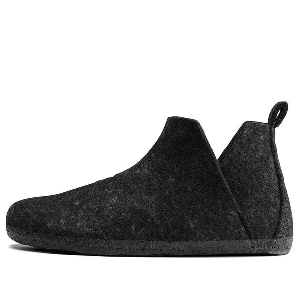 BIRKENSTOCK Andermatt Felt Slipper Boots - Grey