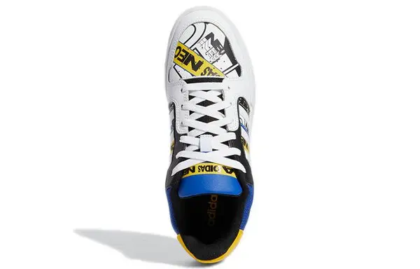 Adidas Neo Entrap Sneakers - White/yellow/blue