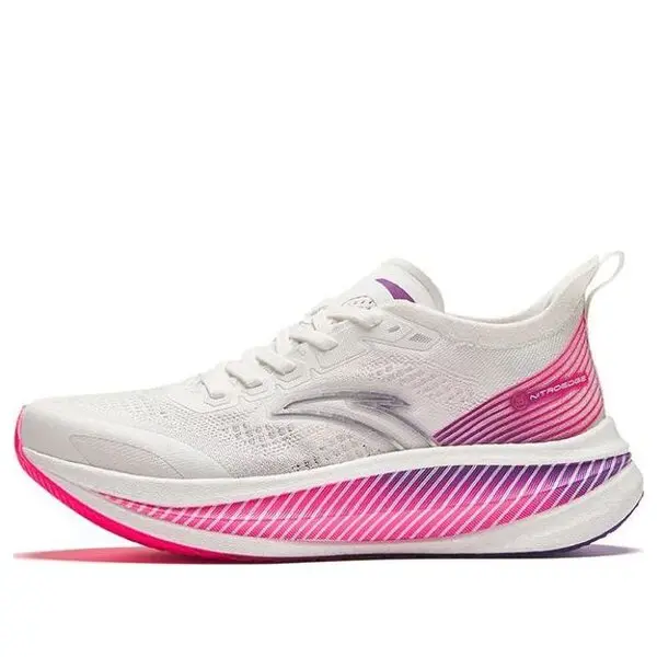 ANTA Horsepower Performance Sneakers - White/pink