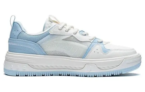 LI-NING Xingchuan V2 Lace-up Sneakers - White/blue