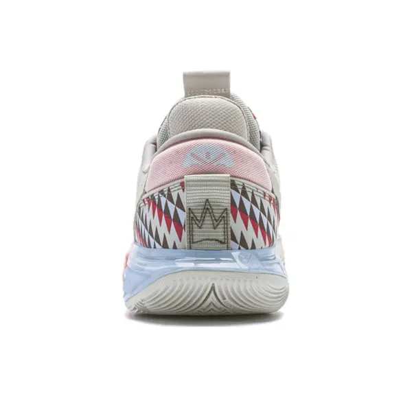 LI-NING Wade All City "origin" Athletic Sneakers - Beige/red/blue