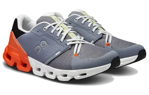 On Cloudflyer 4 Sneakers - Fossil/flame