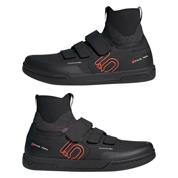 Adidas Five Ten Freerider Pro Mid Sneakers - Core Black/solar Red/grey Three