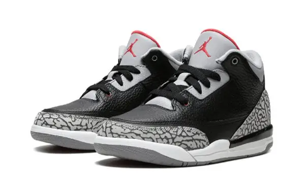JORDAN 3 Retro Og Cement' 2018 - Black