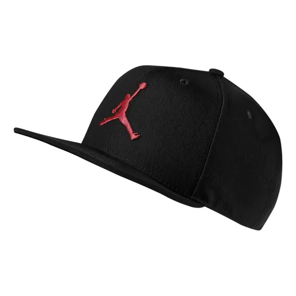 JORDAN Pro Jumpman Classic Snapback - Black/red