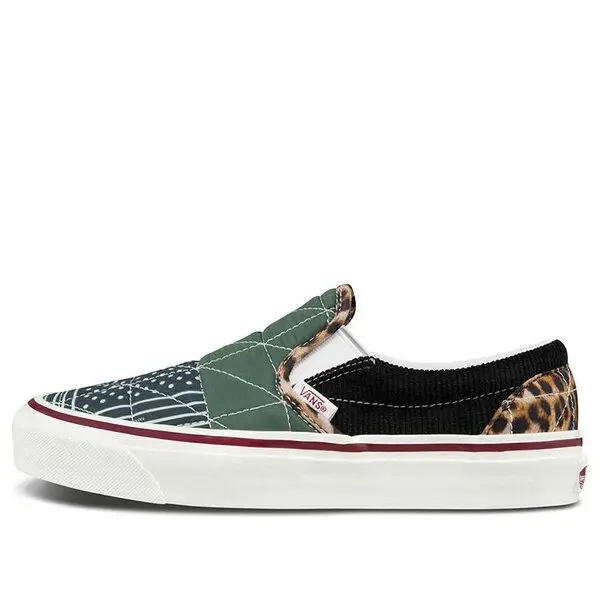 VANS Classic Slip-on 98 Dx 'anaheim Factory Quilted Mix - Black/green