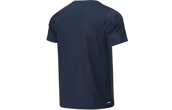 NEW BALANCE Impact Run Short Sleeve T-shirt Asia Sizing - Blue