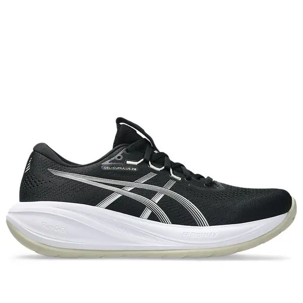 Asics Gel-cumulus 28 Extra Wide Athletic Sneakers - Black/white