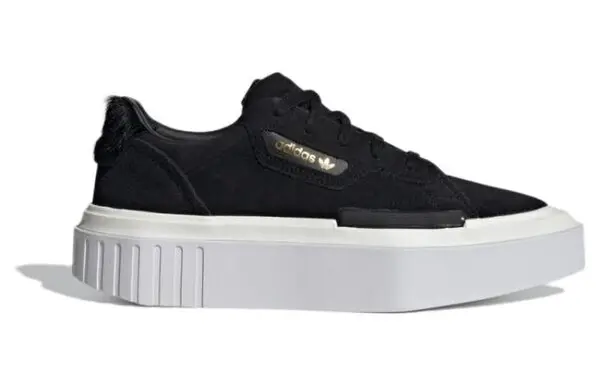 Adidas Hypersleek Platform Sneakers - Black/white