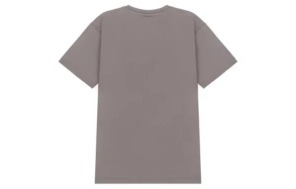 NEW BALANCE Logo Fleece T-shirt Asia Sizing - Taupe