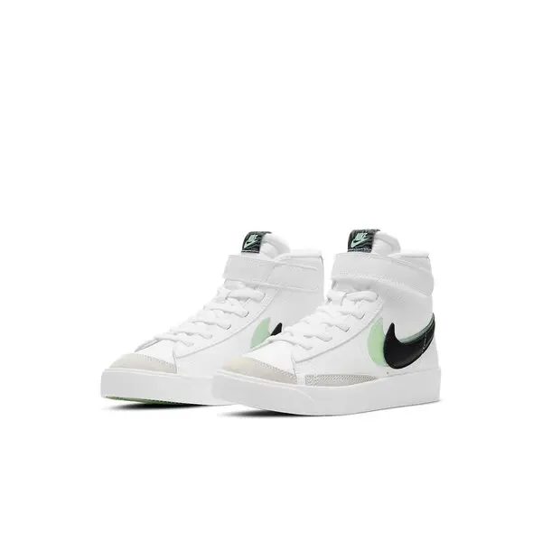 Nike Blazer Mid '77 Se Double Swoosh Sneakers - Black/white/green