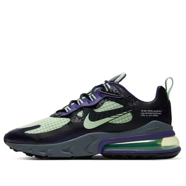 Nike Max 270 React "future Swoosh" Sneakers - Black