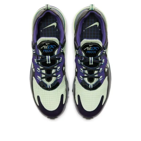 Nike Max 270 React "future Swoosh" Sneakers - Black
