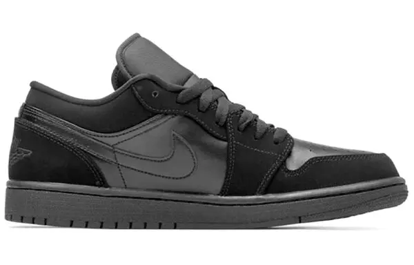 JORDAN 1 Retro Low "triple - Black