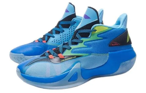 LI-NING Blast Se Mid Sneakers - Blue/green