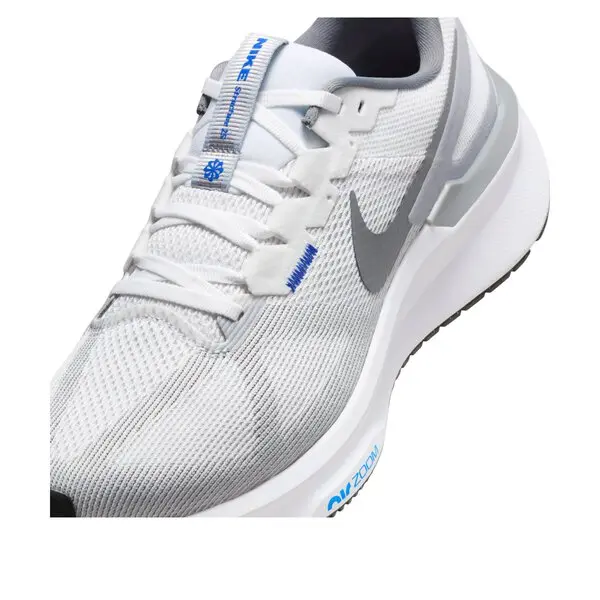 Nike Zoom Structure 25 Athletic Sneakers - White/grey/blue