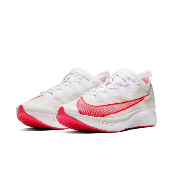 Nike Zoom Fly 3 Athletic Sneakers - White