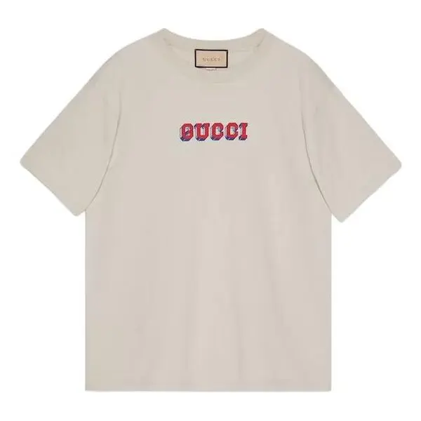 Gucci Print T-shirt - Ivory