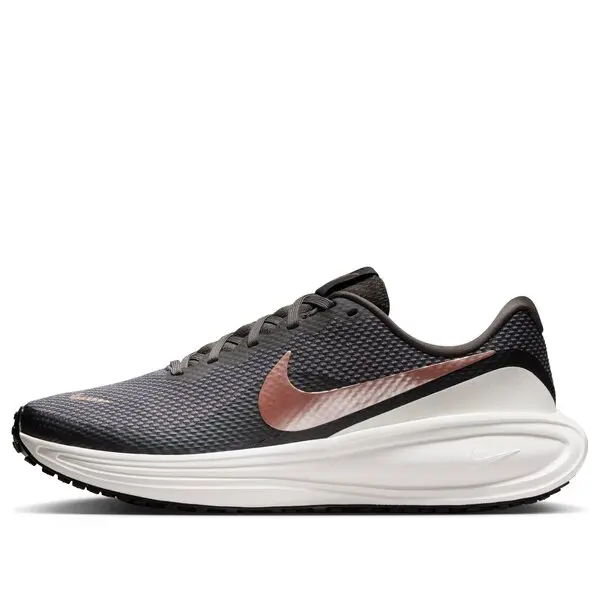 Nike Revolution Athletic Sneakers - Medium Ash/metallic Red