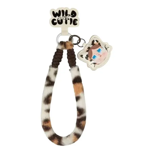 POP MART Crybaby "wild But Cutievintage Cutie" Phone Charm - Multi-color