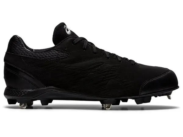 Asics Neorevive 4 Wide Athletic Cleats - Black/black