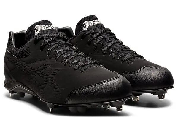 Asics Neorevive 4 Wide Athletic Cleats - Black/black