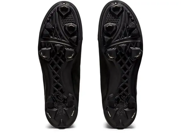 Asics Neorevive 4 Wide Athletic Cleats - Black/black