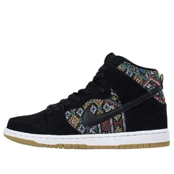 Nike Dunk High Premium "seat Cover" Sneakers - Black