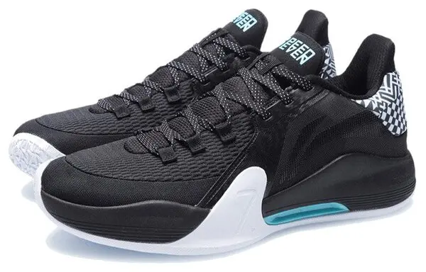 LI-NING Blitz 7 Athletic Sneakers - Black/white