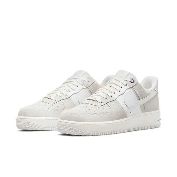 Nike Force 1 '07 Premium 'nai-ke The One Line' Sneakers - White/grey