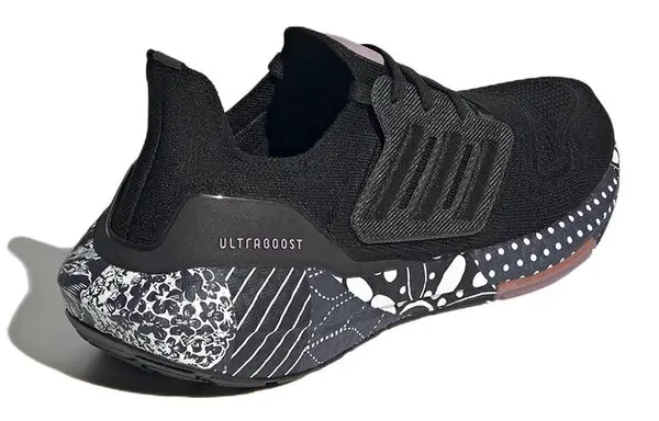 Adidas Ultraboost 22 'mandala' Running Shoes - Black