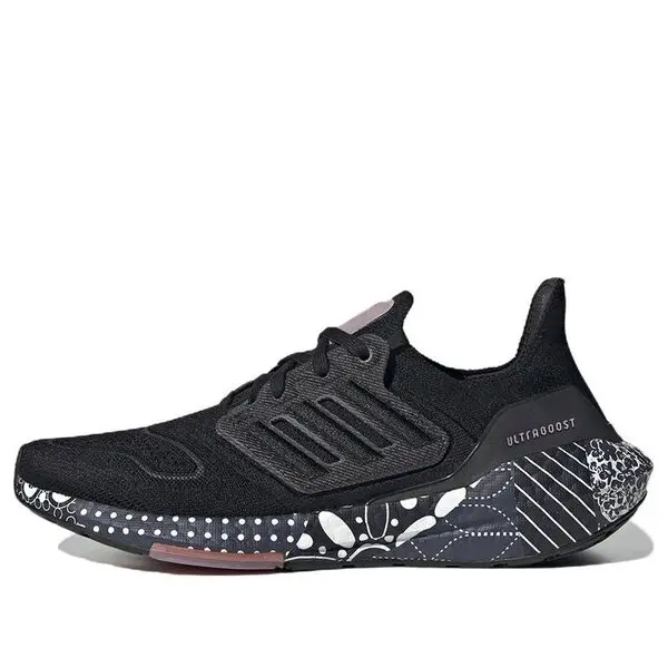 Adidas Ultraboost 22 'mandala' Running Shoes - Black