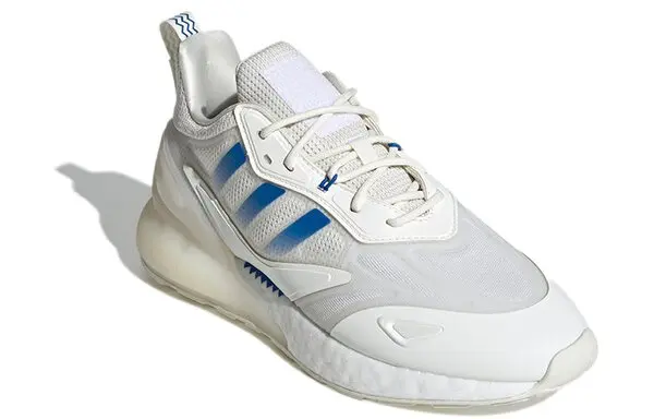 Adidas Zx 2k Boost 2.0 Sneakers - White/blue