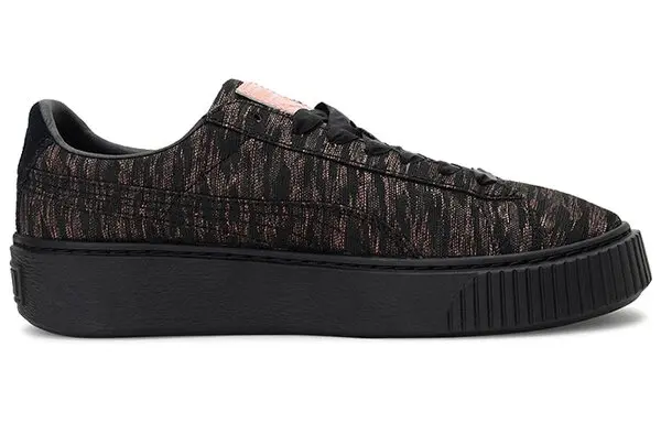PUMA Basket Platform Velvet Rope Sneaker