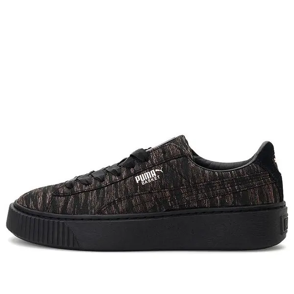 PUMA Basket Platform Velvet Rope Sneaker