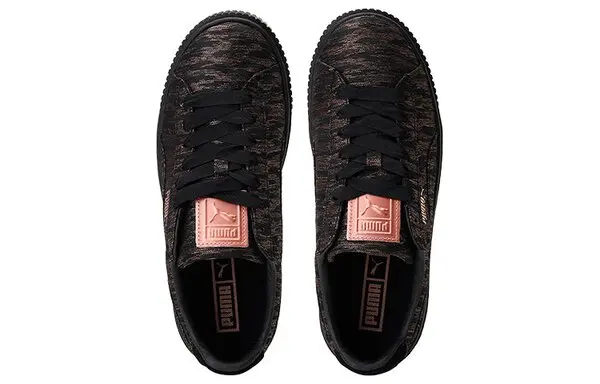 PUMA Basket Platform Velvet Rope Sneaker
