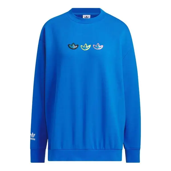 Adidas Originals V-day Crew Sweatshirt - Blue