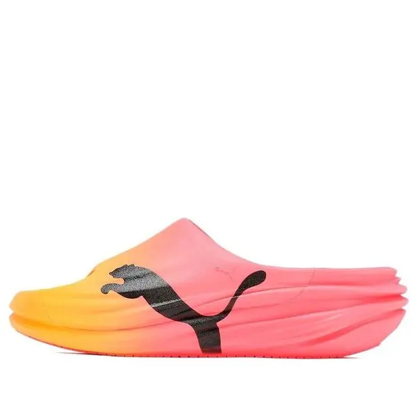 PUMA Unwind Nitro Cat Active Sandal - Sun Stream/sunset Glow/black