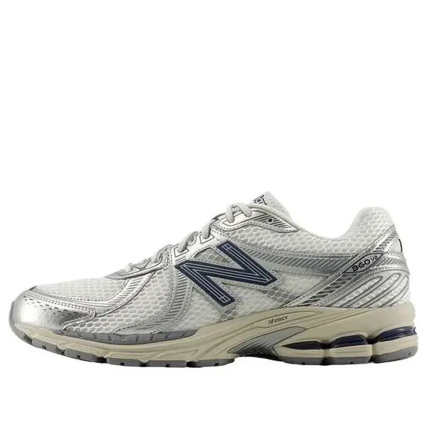 NEW BALANCE 860 Athletic Sneakers - White/silver