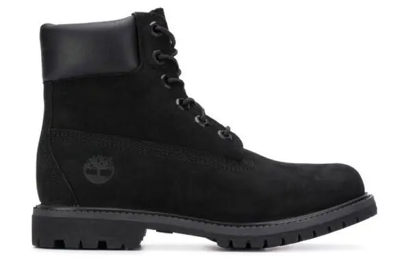 Timberland Premium Inch Nubuck Lace-up Boots - Black