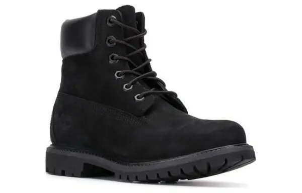 Timberland Premium Inch Nubuck Lace-up Boots - Black
