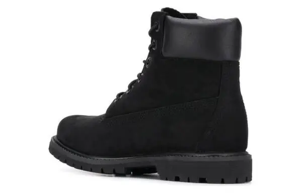 Timberland Premium Inch Nubuck Lace-up Boots - Black