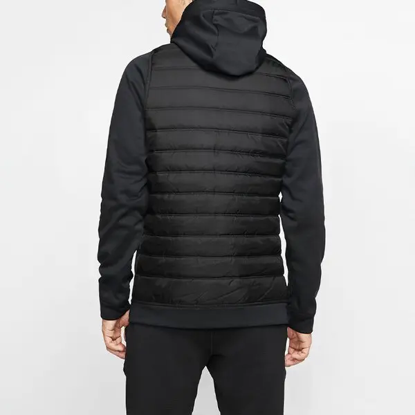 Nike Stay Warm Solid Color Sports Training Hooded Padded Jacket