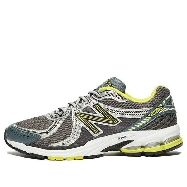 NEW BALANCE 860 V2 Athletic Sneakers - Grey/yellow